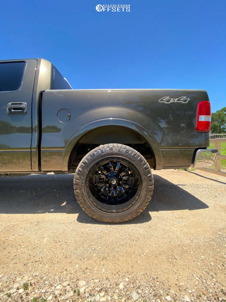 2008 Ford F-150 with 20x12 -44 Fuel Sledge and 33/12.5R20 Nitto Ridge ...