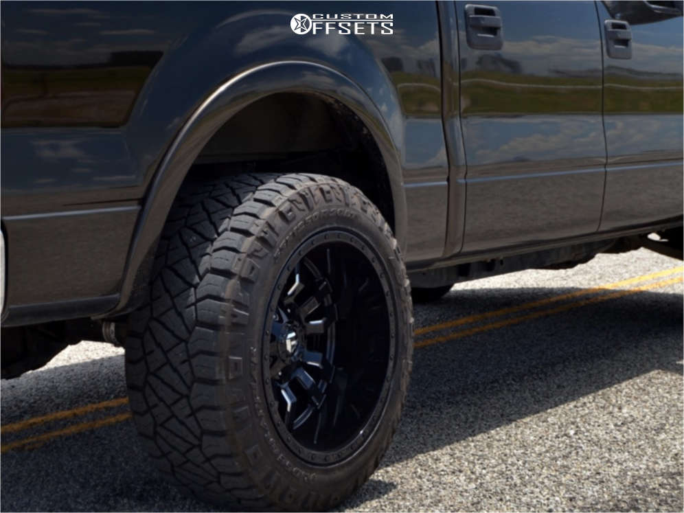 2008 Ford F-150 with 20x12 -44 Fuel Sledge and 33/12.5R20 Nitto Ridge ...