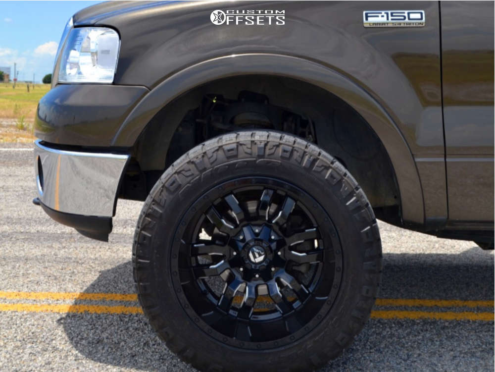 2008 Ford F-150 with 20x12 -44 Fuel Sledge and 33/12.5R20 Nitto Ridge ...