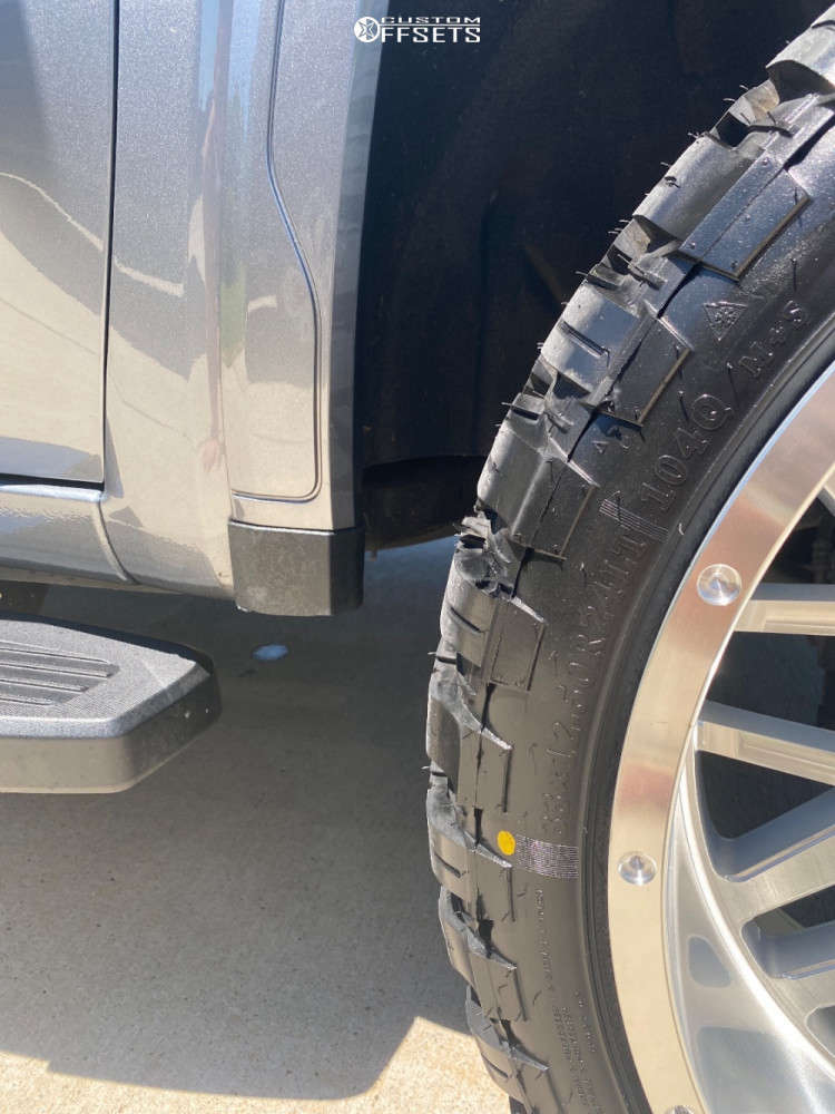 2019 Gmc Sierra 1500 With 24x12 44 Axe Offroad Ax1 1 And 33 12 5r24
