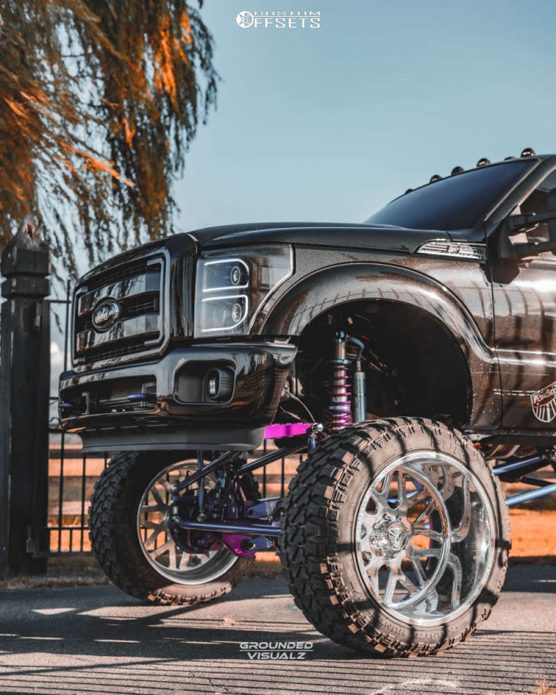 2013 Ford F-250 Super Duty with 26x16 -101 Specialty Forged Sf009 and ...