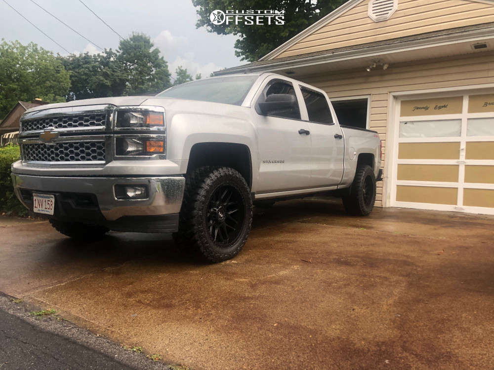 2014 Chevrolet Silverado 1500 with 20x10 -25 Motiv Offroad Magnus and ...