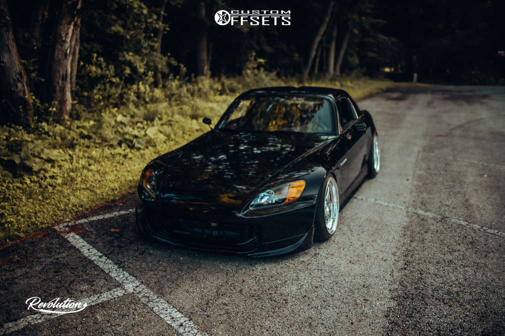 2001 Honda S2000 with 17x9 28 CCW Lm5t and 205/40R17 Federal SS595 and ...