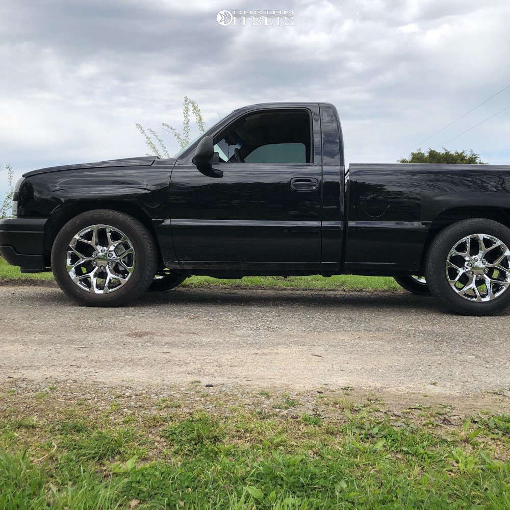 2006 Chevrolet Silverado 1500 with 20x9 24 OE Performance 176 and 275 ...