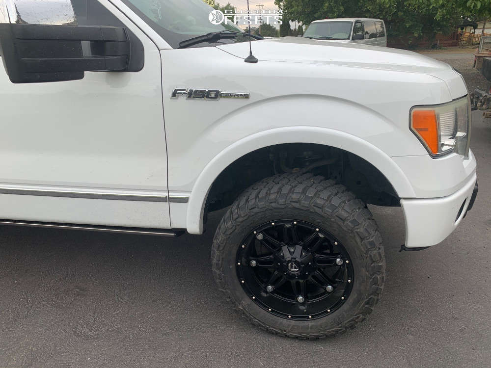 2009 Ford F-150 with 20x10 -18 Fuel Hostage and 33/12.5R20 BFGoodrich ...