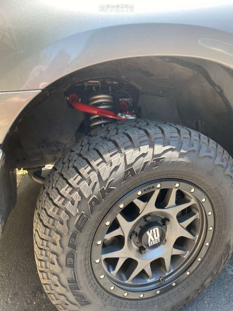 2012 Toyota Tundra with 18x9 18 XD Bully and 275/70R18 Falken WildPeak ...