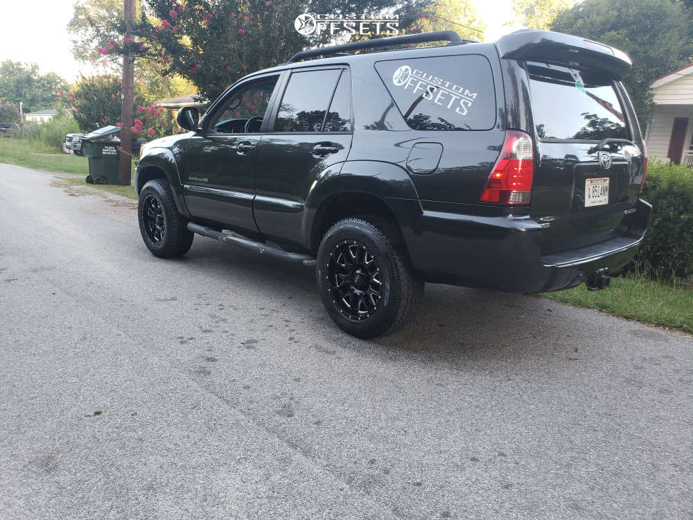 2006 Toyota 4Runner with 18x9 -12 Ultra Hunter and 265/60R18 Atturo ...