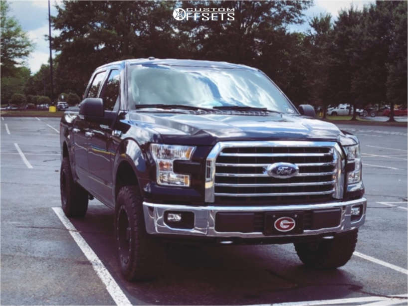 2015 Ford F-150 with 18x9 -10 Pro Comp Series 31 and 33/11.5R18 ...