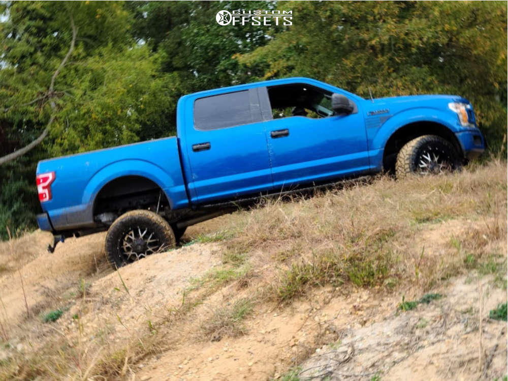 2019 Ford F-150 with 20x9 18 Dropstars 645mb and 35/12.5R20 Nitto Ridge ...