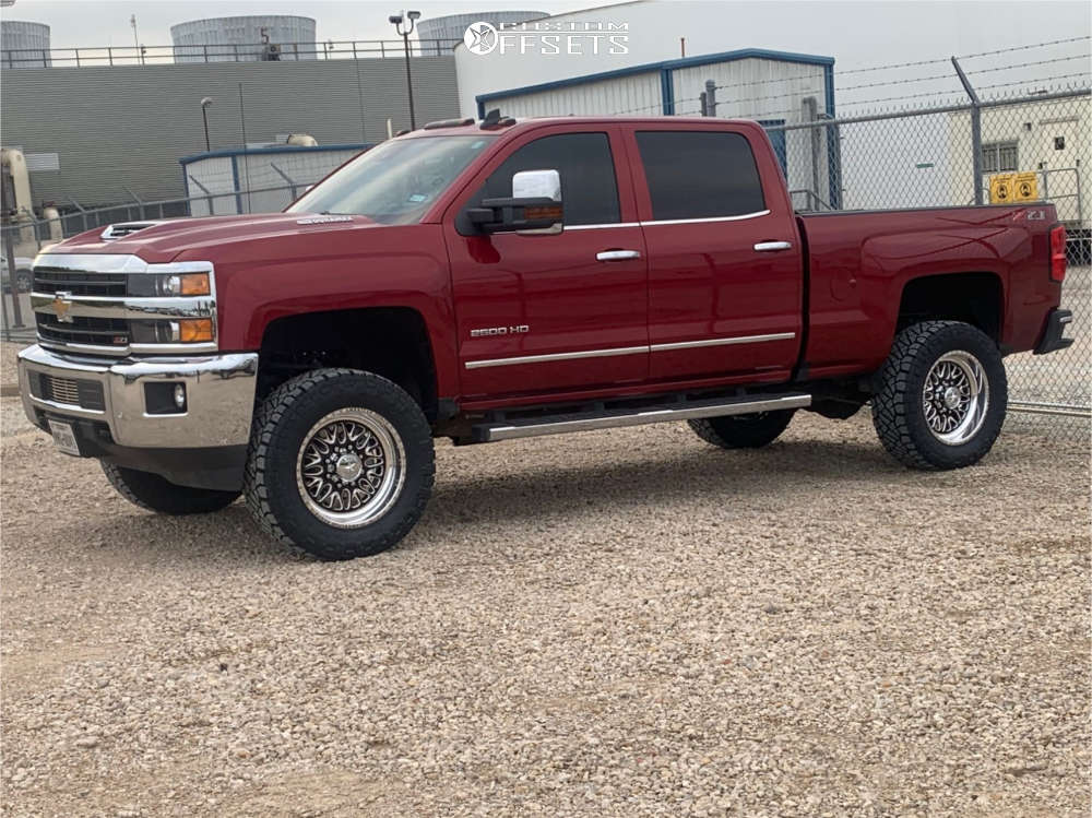 2019 Chevrolet Silverado 2500 HD with 20x9 -12 American Force SS Locus ...