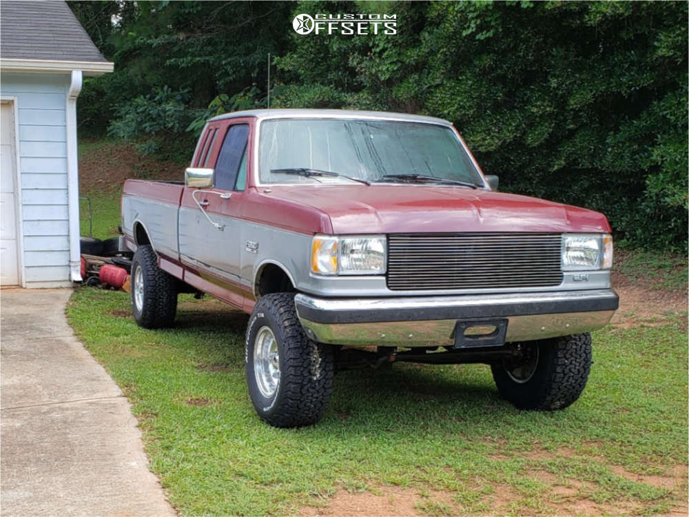 1989 Ford F-250 with 16x10 -32 Ultra Type 164 and 305/70R16 BFGoodrich ...