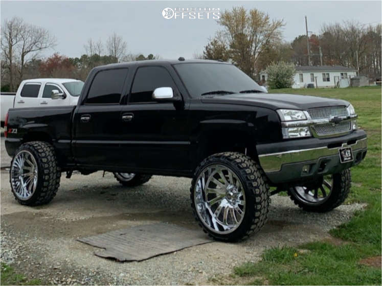 2005 Chevrolet Silverado 1500 with 26x14 -76 Hardcore Offroad Hc15 and ...