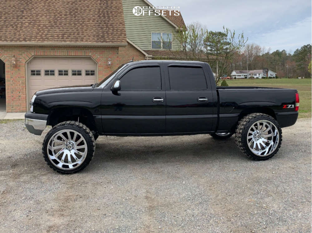 2005 Chevrolet Silverado 1500 with 26x14 -76 Hardcore Offroad Hc15 and ...