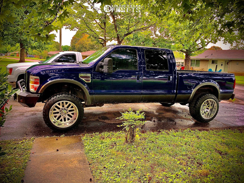 2008 Ford F-250 Super Duty with 22x14 -73 American Force Afw11 and 35/ ...