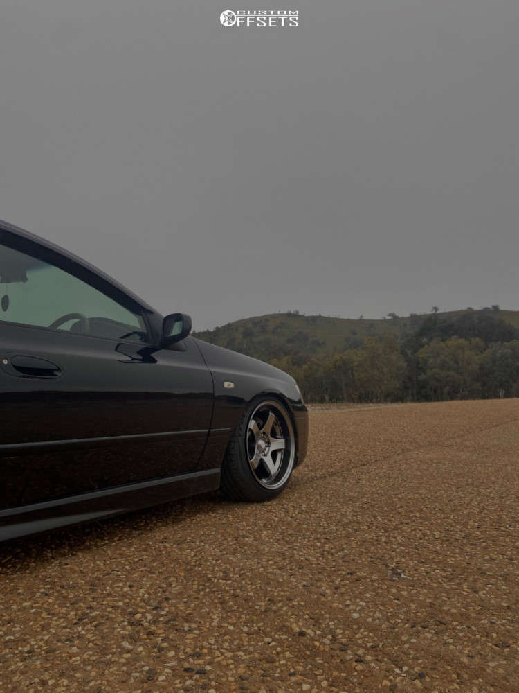 2007 Ford Falcon XR6 with 18x10 18 Work Gt5 and 235/40R18 Achilles 122 ...