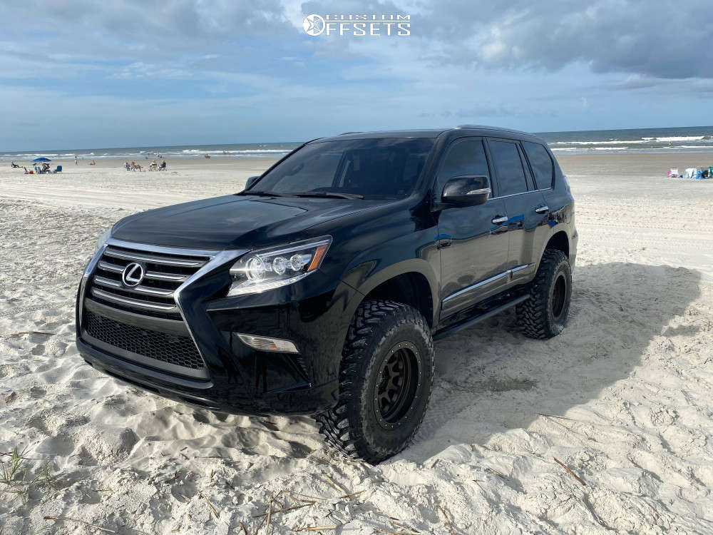 2018 Lexus GX460 with 17x9 -12 SCS Ray 10 and 35/12.5R17 Toyo Tires ...