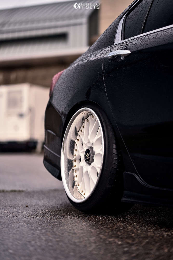 2015 Honda Accord with 19x10 38 Work VS MX and 225/35R19 Hankook Ventus V12 Evo 2 and Coilovers ...