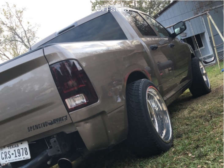 2010 Dodge Ram 1500 with 22x12 -44 Stealth Forged Creedmore and 305 ...