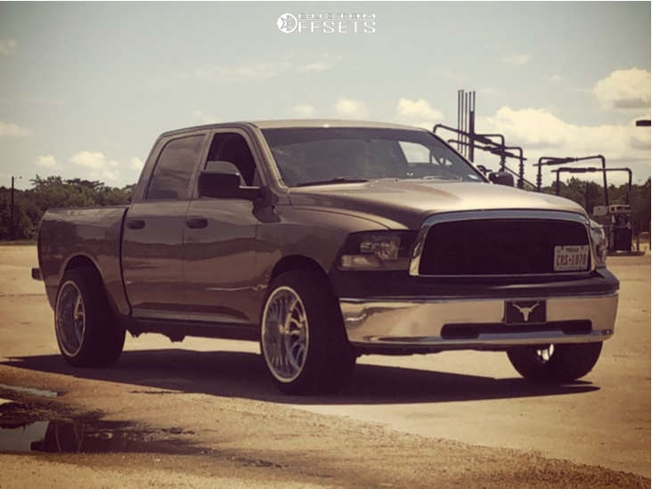 2010 Dodge Ram 1500 with 22x12 -44 Stealth Forged Creedmore and 305 ...