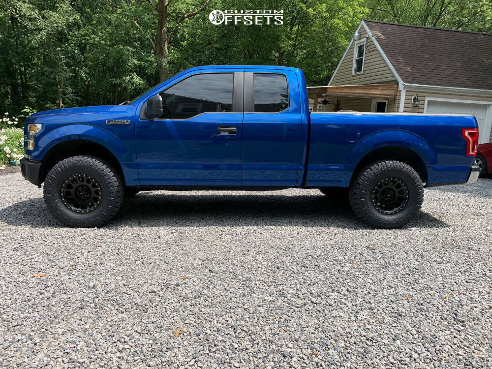 2017 Ford F-150 with 17x8.5 0 Method Nv and 315/70R17 Nitto Ridge ...