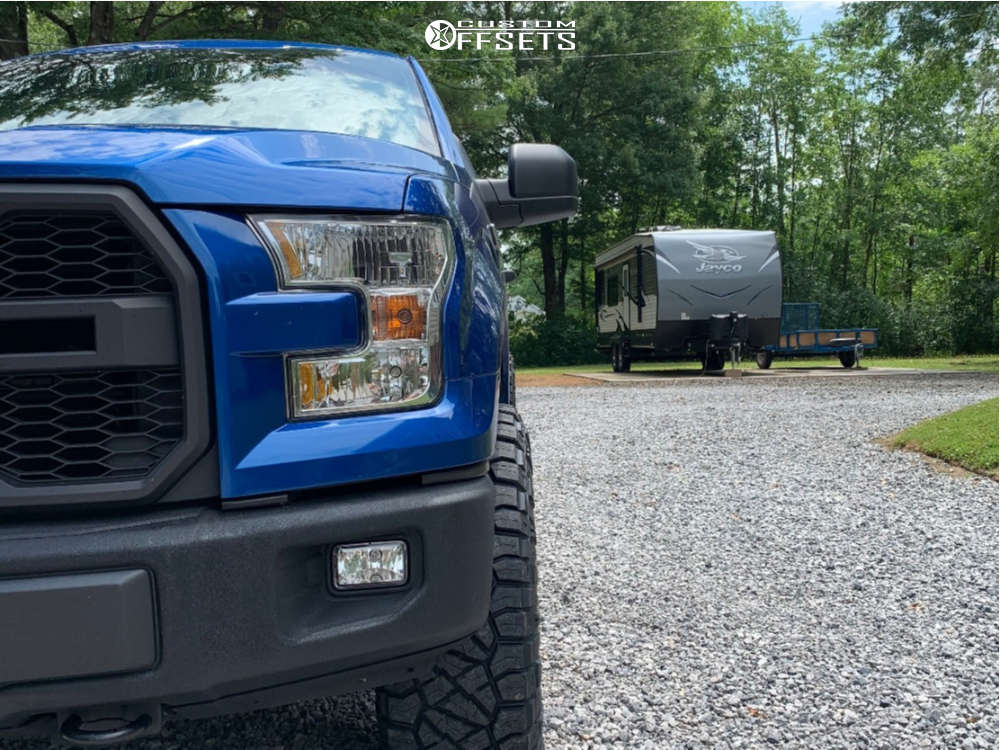 2017 Ford F-150 with 17x8.5 0 Method Nv and 315/70R17 Nitto Ridge ...