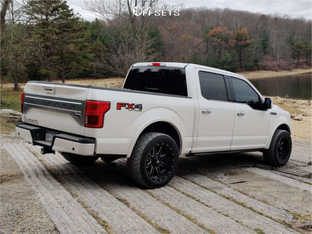 2017 Ford F-150 with 20x10 -24 Fuel Maverick D538 and 305/50R20 Nitto ...