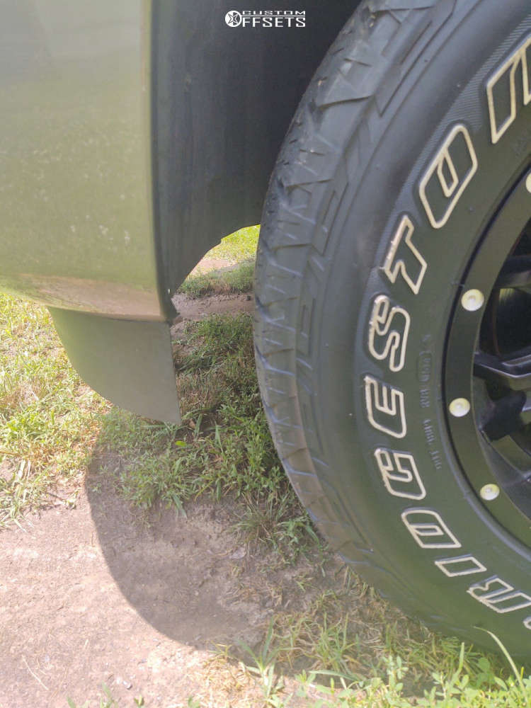 2008 Chevrolet Silverado 1500 with 18x9 18 TIS 535B and 275/65R18 ...