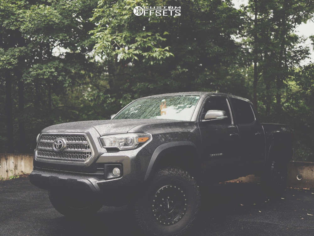 2016 Toyota Tacoma with 16x8 0 Method Grid and 285/75R16 BFGoodrich All ...