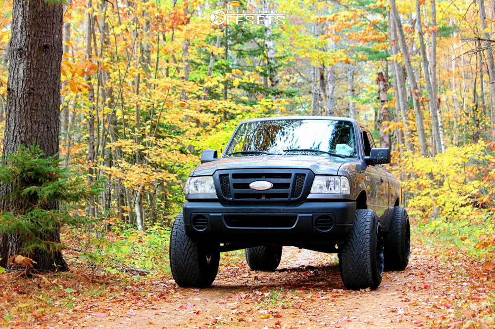 2008 Ford Ranger with 20x14 -76 Fuel Hostage D531 and 35/13.5R20 RBP ...