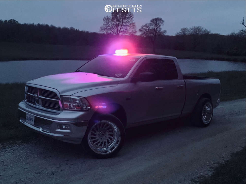 2012 Ram 1500 with 22x14 -76 Fuel Forged Ff30 and 305/45R22 Lexani Lx ...