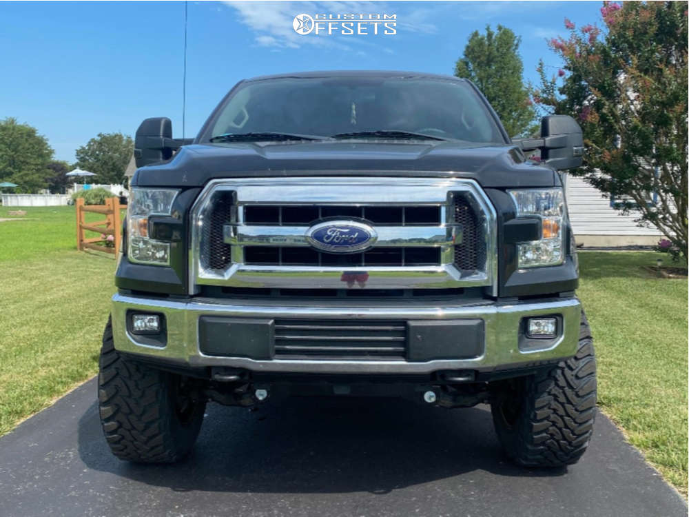 2015 Ford F-150 with 20x10 -18 Fuel Tech and 315/60R20 Toyo Tires Open ...