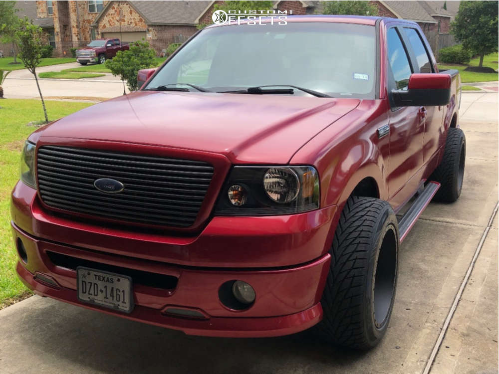 2007 Ford F-150 with 20x12 -51 Vision Split and 33/12.5R20 Toyo Tires ...