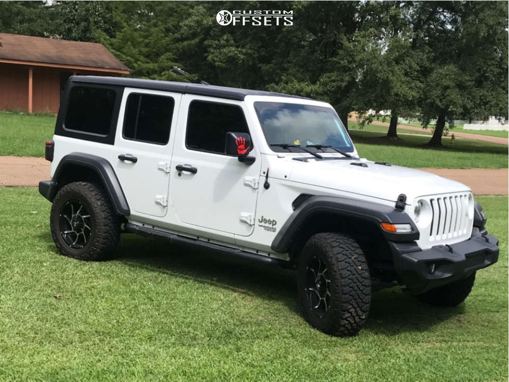 2018 Jeep Wrangler with 18x9 -12 Vision Prowler and 275/65R18 ...