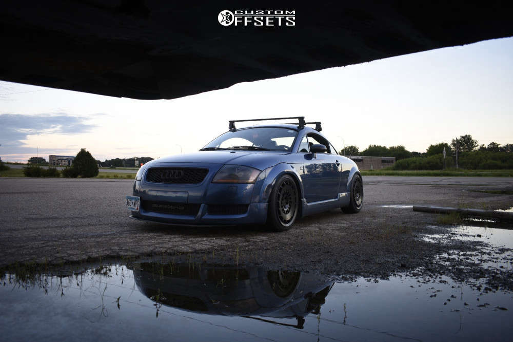 2003 Audi TT Quattro with 18x8.5 35 Rotiform Ccv and 225/40R18 Nitto ...