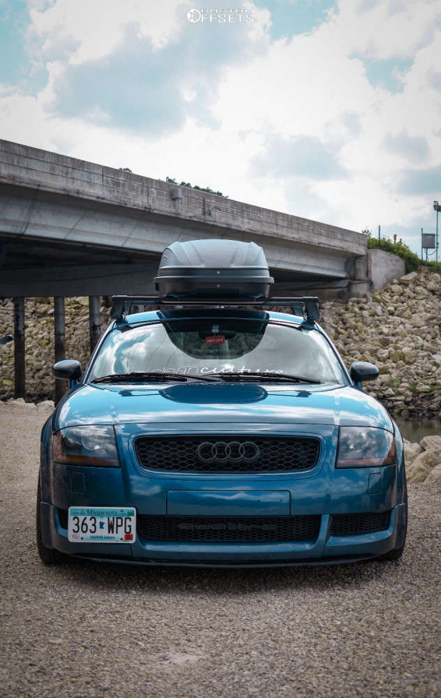 2003 Audi TT Quattro with 18x8.5 35 Rotiform Ccv and 225/40R18 Nitto ...