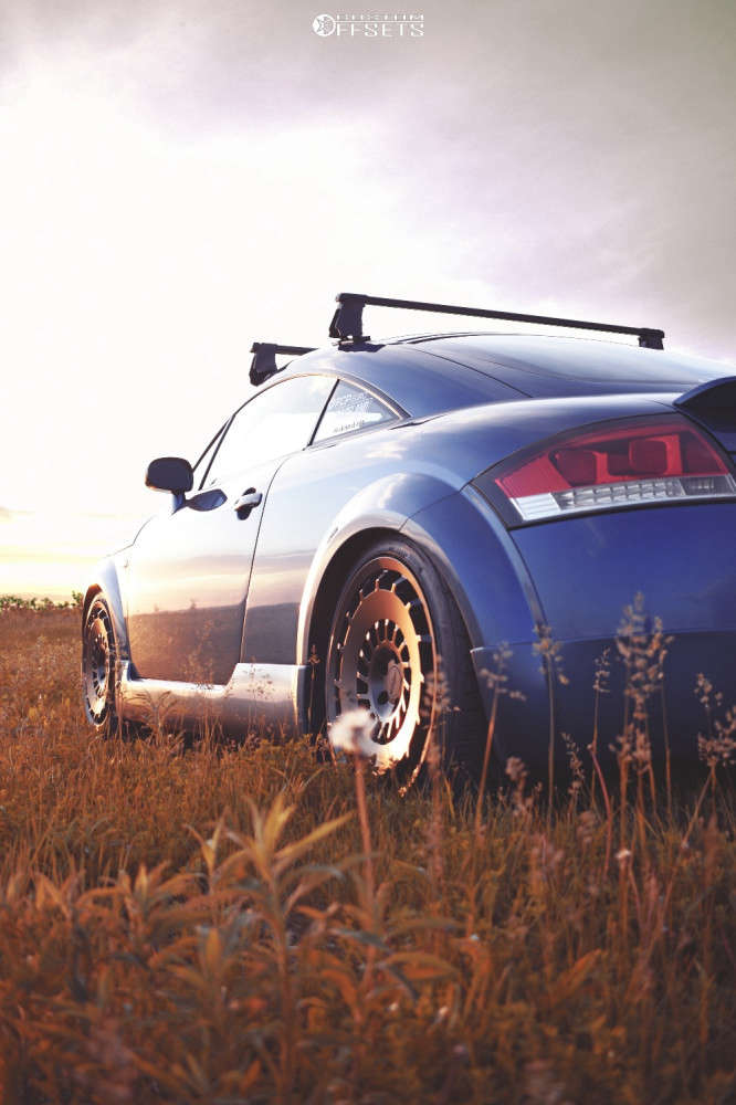 2003 Audi TT Quattro with 18x8.5 35 Rotiform Ccv and 225/40R18 Nitto ...