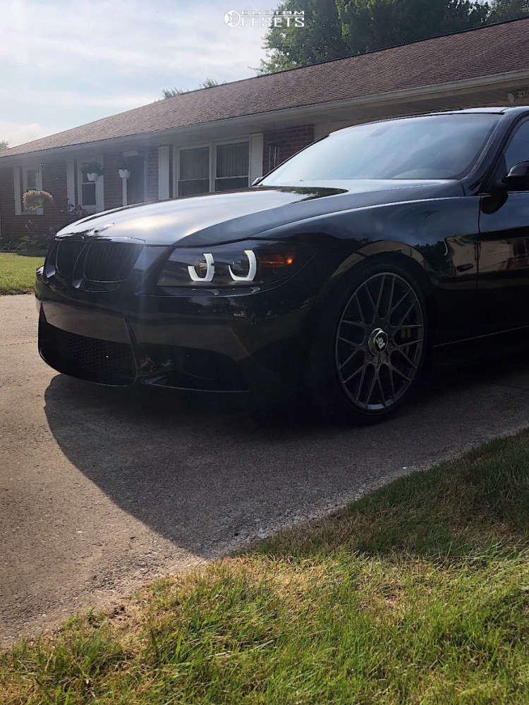 2006 BMW 325xi with 18x8.5 35 Rotiform Rse and 225/40R18 Vercelli ...