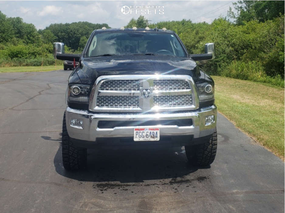 2013 Ram 3500 with 20x12 -44 Fuel Throttle and 35/12.5R20 Legion Diesel ...