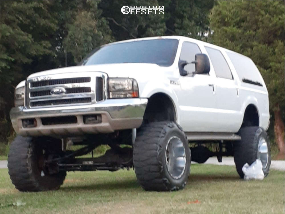 2000 Ford Excursion with 20x14 -73 XD Xd829 and 38/14.5R20 Nitto Mud ...