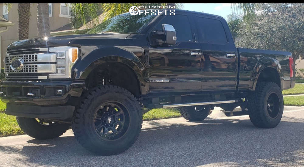 2018 Ford F-350 Super Duty with 20x12 -44 Axe Offroad Artemis and 38/13 ...