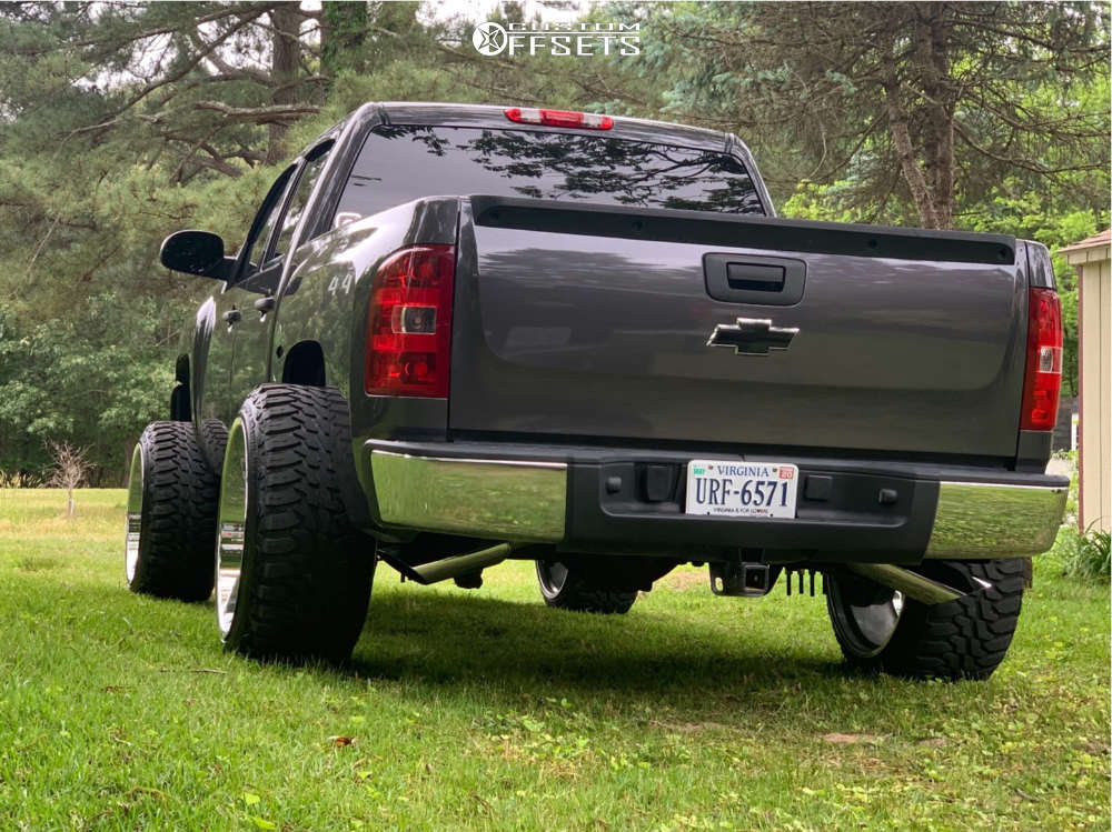 2010 Chevrolet Silverado 1500 with 24x14 -76 Tuff T2a and 35/12.5R24 ...