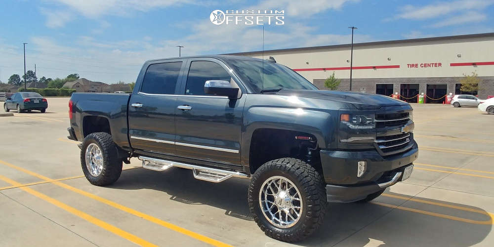 2018 Chevrolet Silverado 1500 with 20x9 0 Moto Metal Mo986 and 35/12 ...