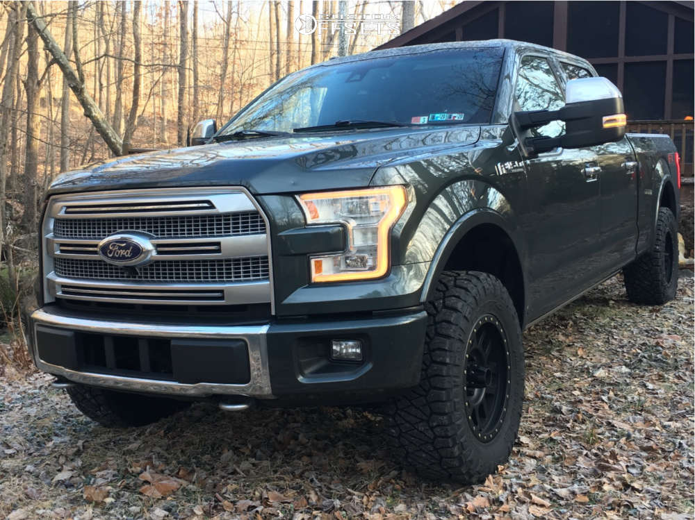 2015 Ford F-150 with 18x9 18 Method Mesh and 33/12.5R18 Nitto Ridge ...