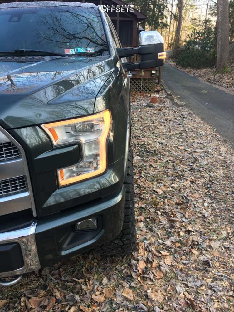 2015 Ford F-150 with 18x9 18 Method Mesh and 33/12.5R18 Nitto Ridge ...