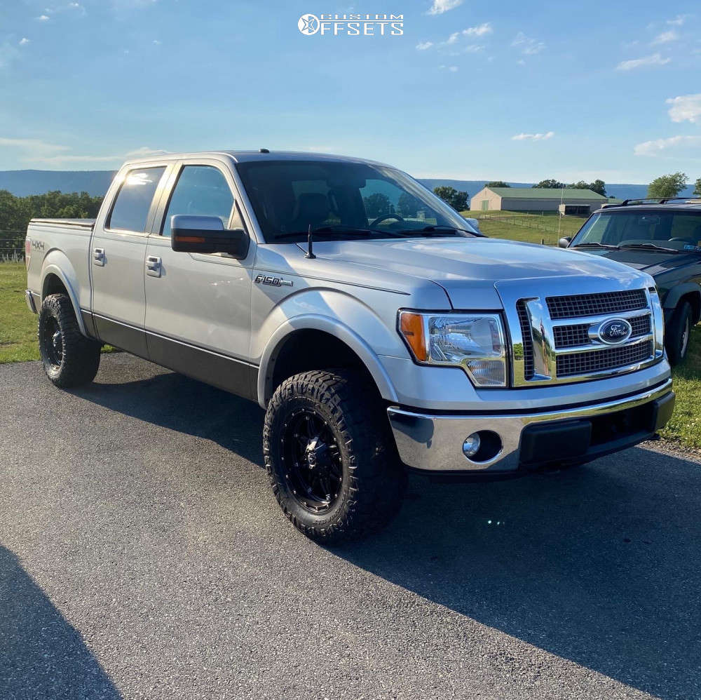 2011 Ford F-150 with 18x9 -12 Fuel 531 and 33/12.5R18 Nitto Ridge ...