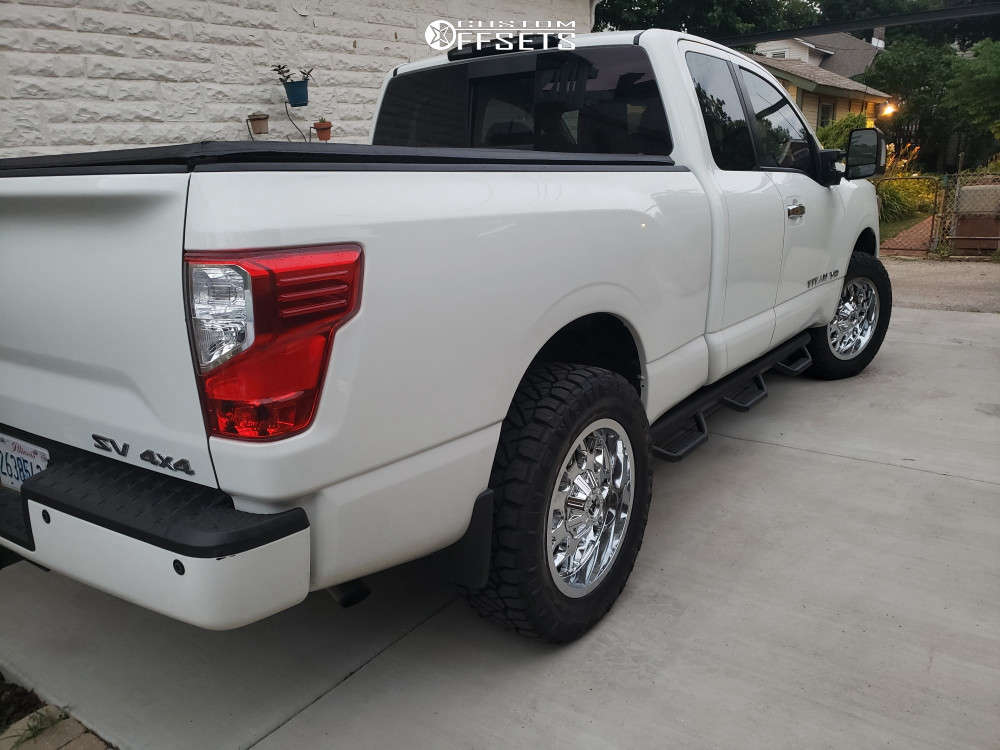 2018 Nissan Titan with 20x9 0 RBP Atomic and 285/60R20 Nitto Ridge ...