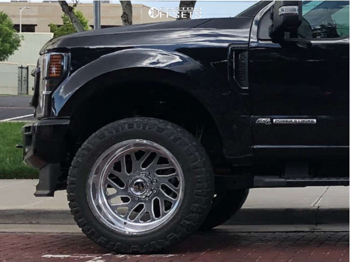 2020 Ford F-250 Super Duty with 22x12 -44 Fuel Forged Ff29 and 35/12 ...