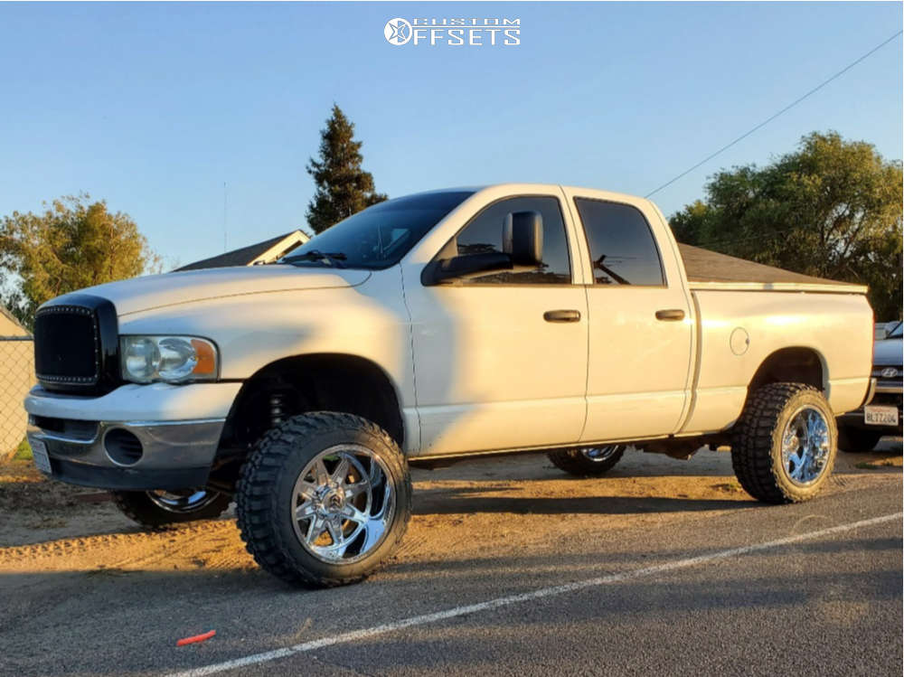 2004 Dodge Ram 2500 with 20x12 -44 Dropstars 655c and 33/12.5R20 ...