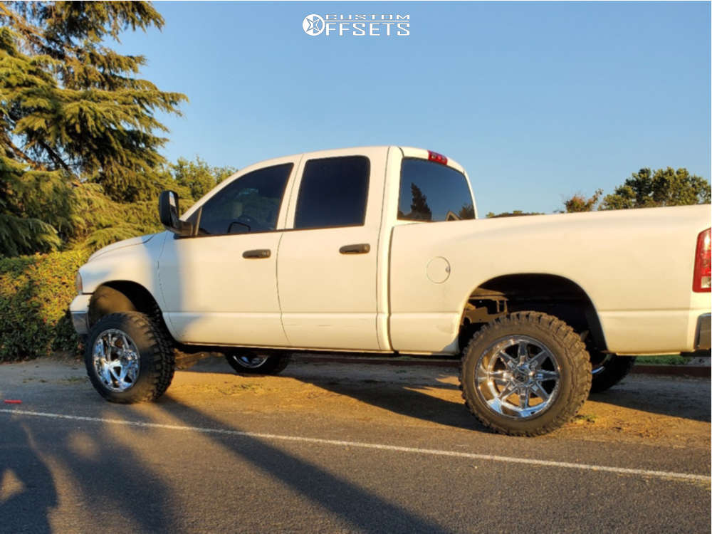 2004 Dodge Ram 2500 with 20x12 -44 Dropstars 655c and 33/12.5R20 ...
