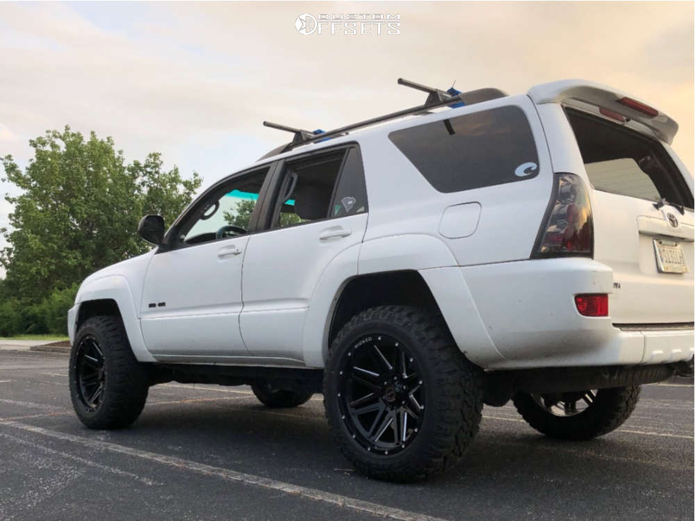2005 Toyota 4Runner with 20x10 -12 Wicked Offroad W901 and 305/55R20 ...